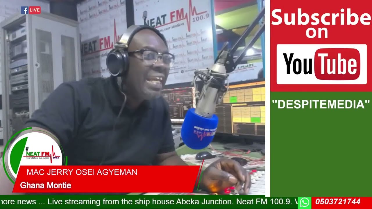 ENTERTAINMENT GH with OLA MICHAEL on NEAT 100.9 FM (08-07-22) - YouTube