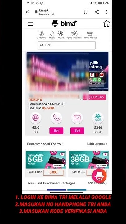 aktivasi 66gb - YouTube