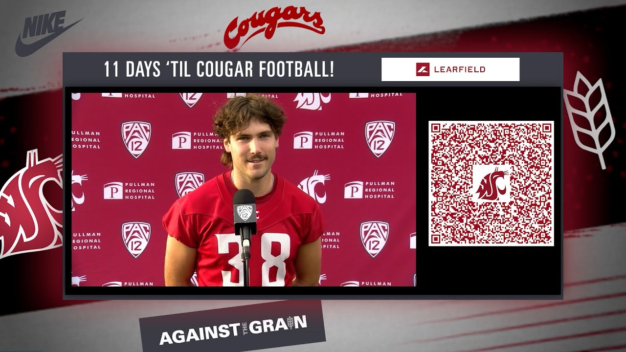 WSU Football: "All the drills paid off" | P Nick Haberer after Practice ...