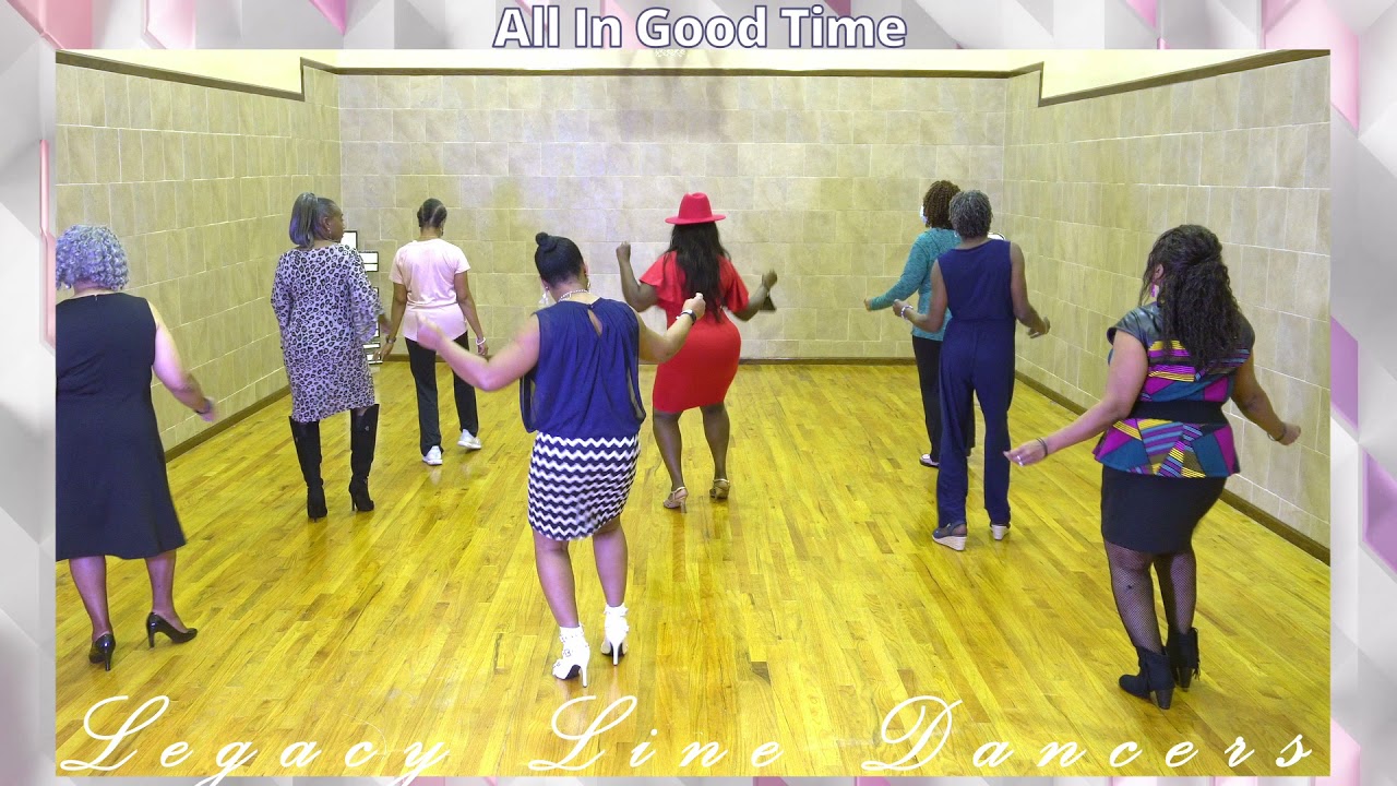 All In Good Time Line Dance - YouTube
