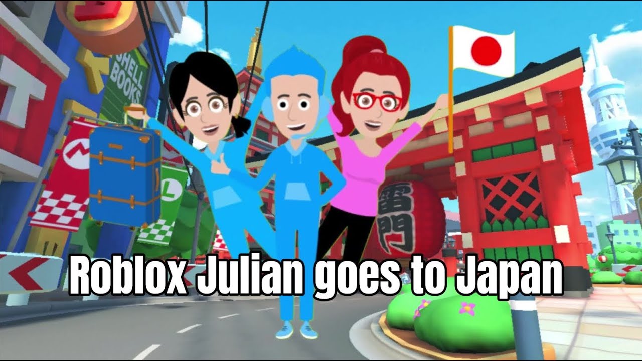 Vyond short Roblox Julian goes to Japan Part 1 - YouTube