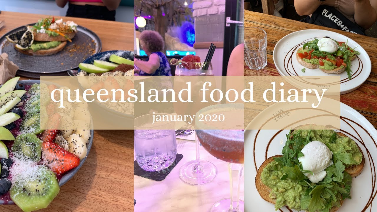 WHAT I ATE IN A WEEK // queensland food diary 2020 - YouTube