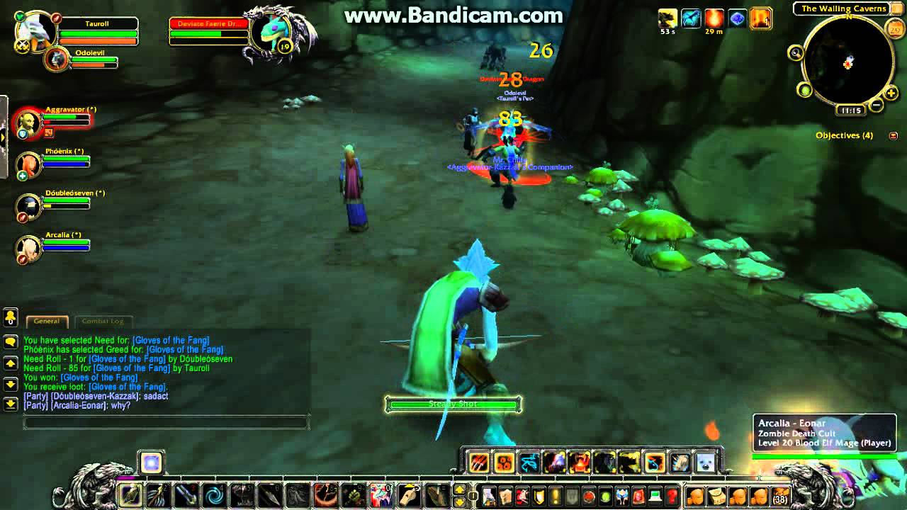 WoW Dungeon Rares: Deviate Faerie Dragon - YouTube