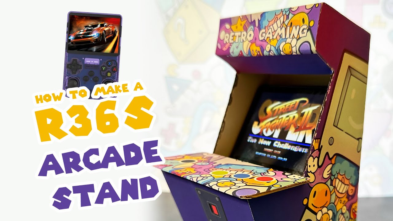 This is how I made my Nike Arcade Stand - TEMPLATE LINK IN DESCRIPTION ...