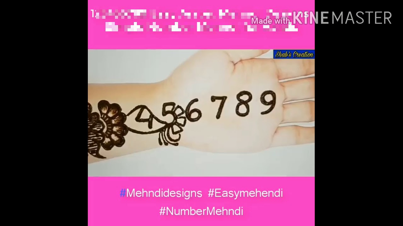 Best mehedi design and Neha mehedi design - YouTube