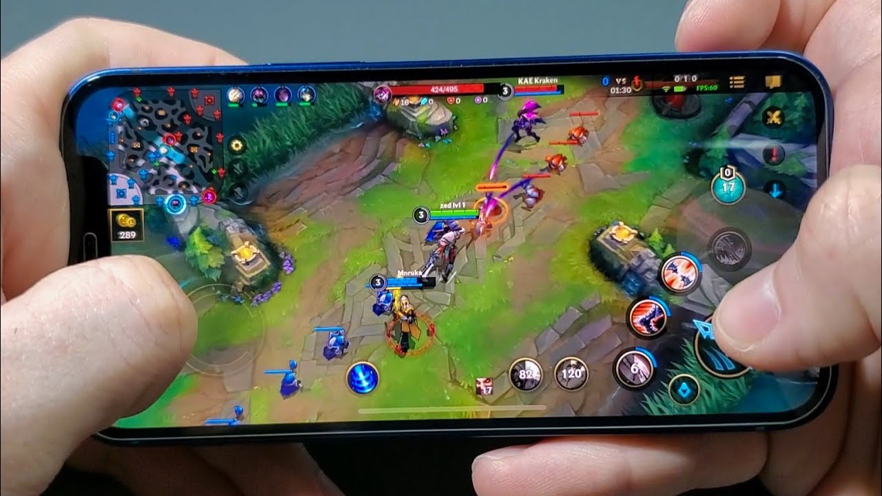 Iphone 12 Mini League of Legends 60fps Test - YouTube