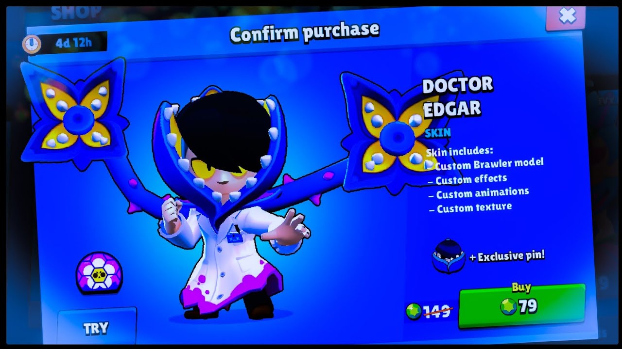 Am luat Skin pe EDGAR Doctor - YouTube