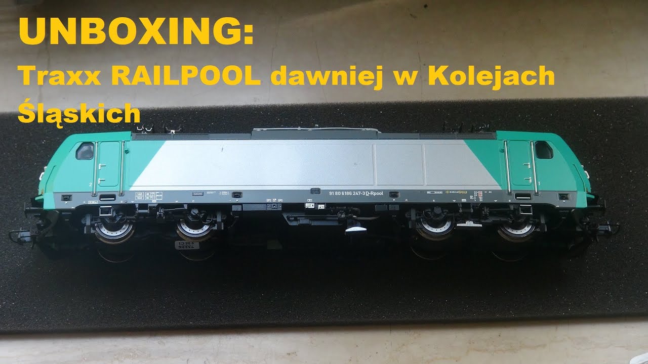 UNBOXING: Traxx RAILPOOL dawniej w Kolejach Śląskich - YouTube