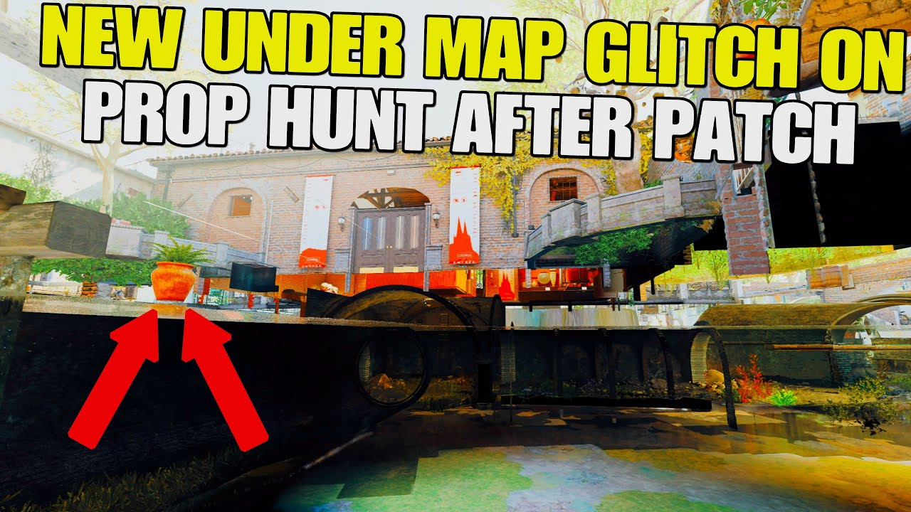 Black Ops 6 Glitches New Lowtown Under Map Glitch on Prop Hunt, Bo6 ...