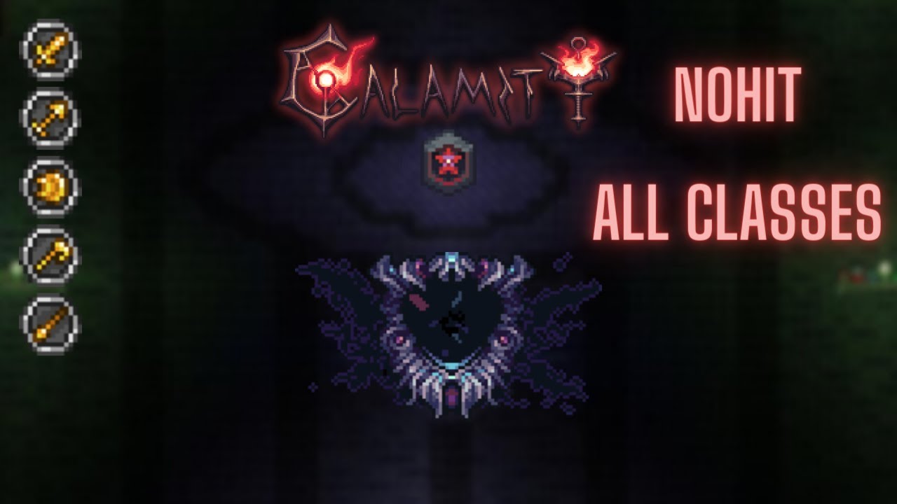 Terraria Calamity: Ceaseless Void Master Death Mode No Hit All Classes ...