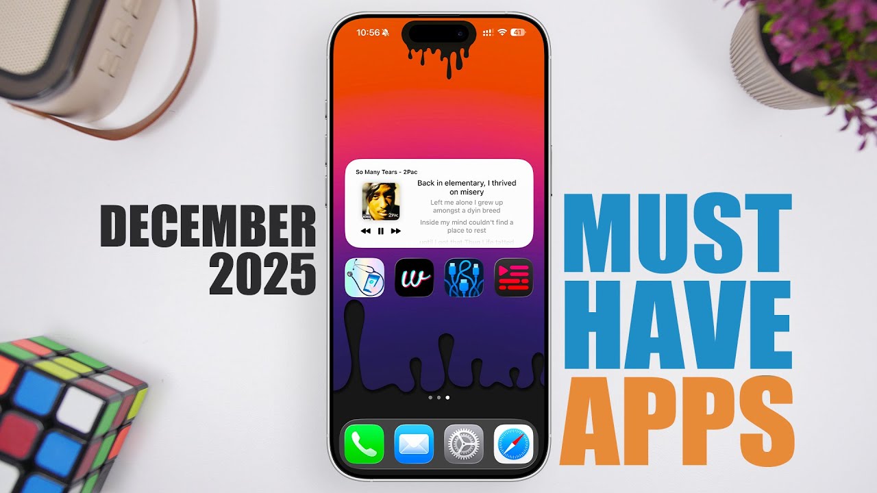 8 MUST Have iPhone Apps - December 2025 ! - YouTube