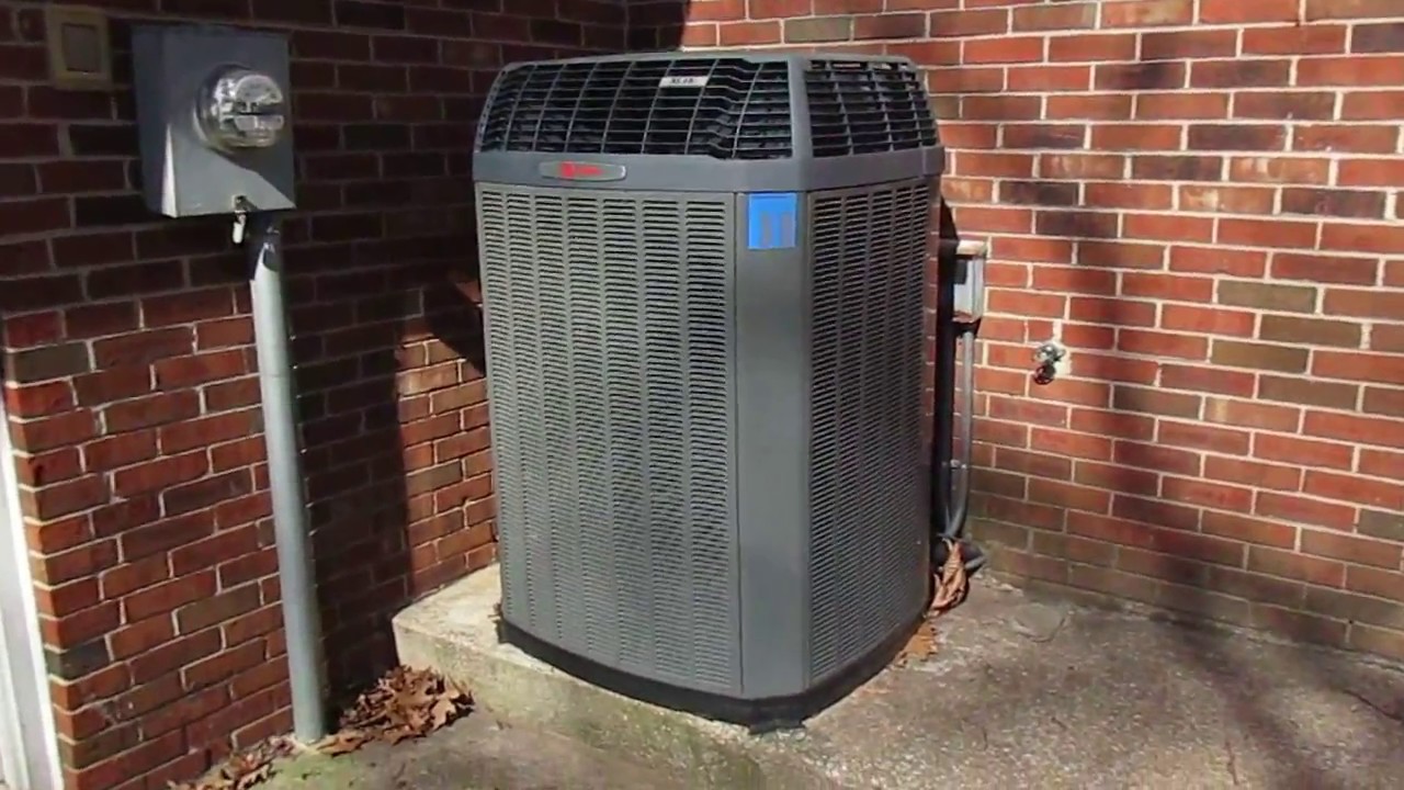 2011 Trane XL15i Straight Cool Unit - YouTube