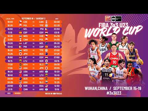 RE-LIVE | FIBA 3x3 U23 World Cup 2026 | Gameday 2 - Session 5 | #3x3Basketball