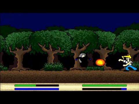 AMIGA GAME TITLED FIGHT v0.4 Erico Patricio Monteiro 2 PLAYER King of fighters OR year kung fu style