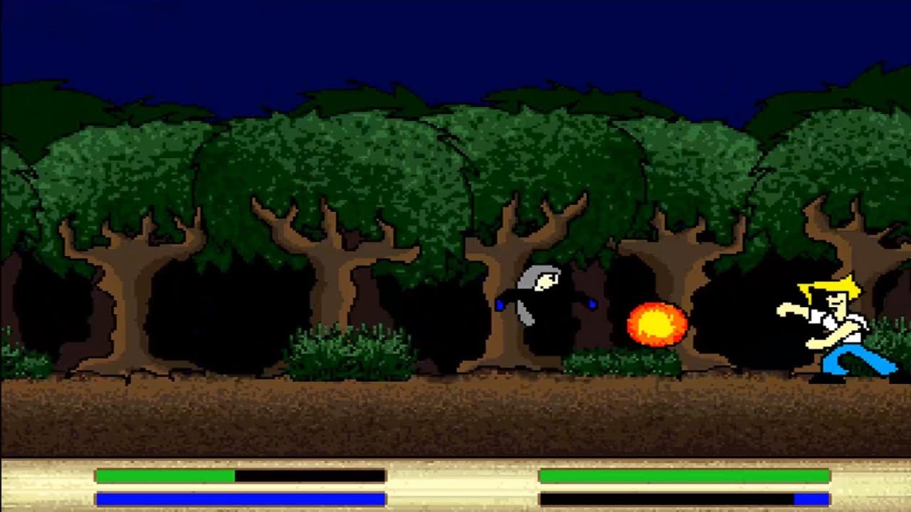 AMIGA GAME TITLED FIGHT v0.4 Erico Patricio Monteiro 2 PLAYER King of ...