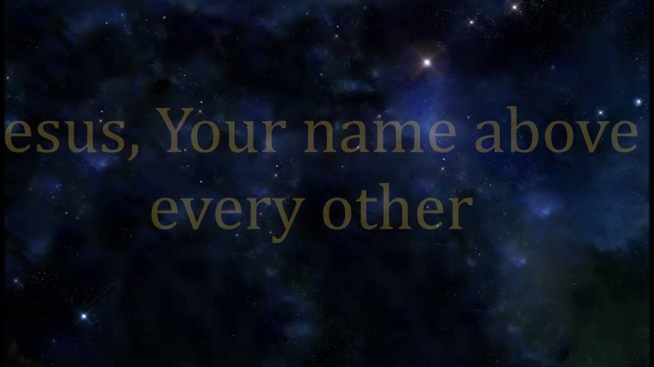 능력의 이름 예수 Jesus, Your name - YouTube