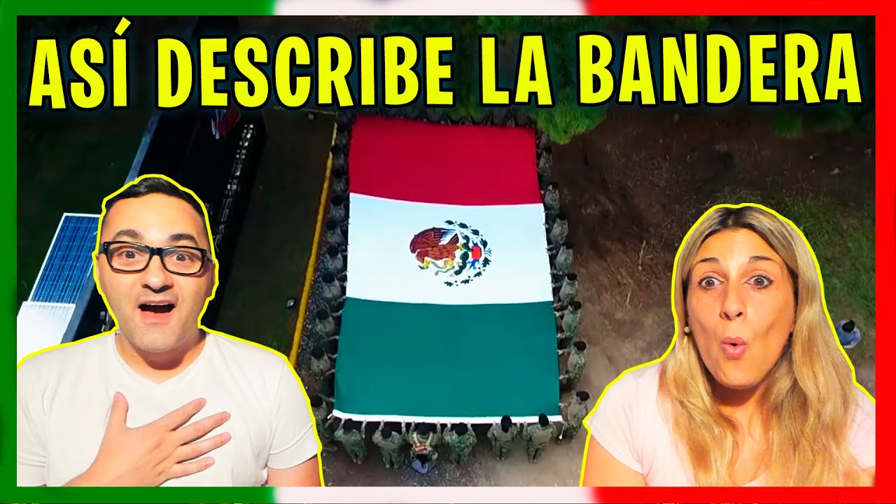 REACCIONAMOS a ASÍ DESCRIBE un MARINE la BANDERA de MÉXICO - PALABRAS ...