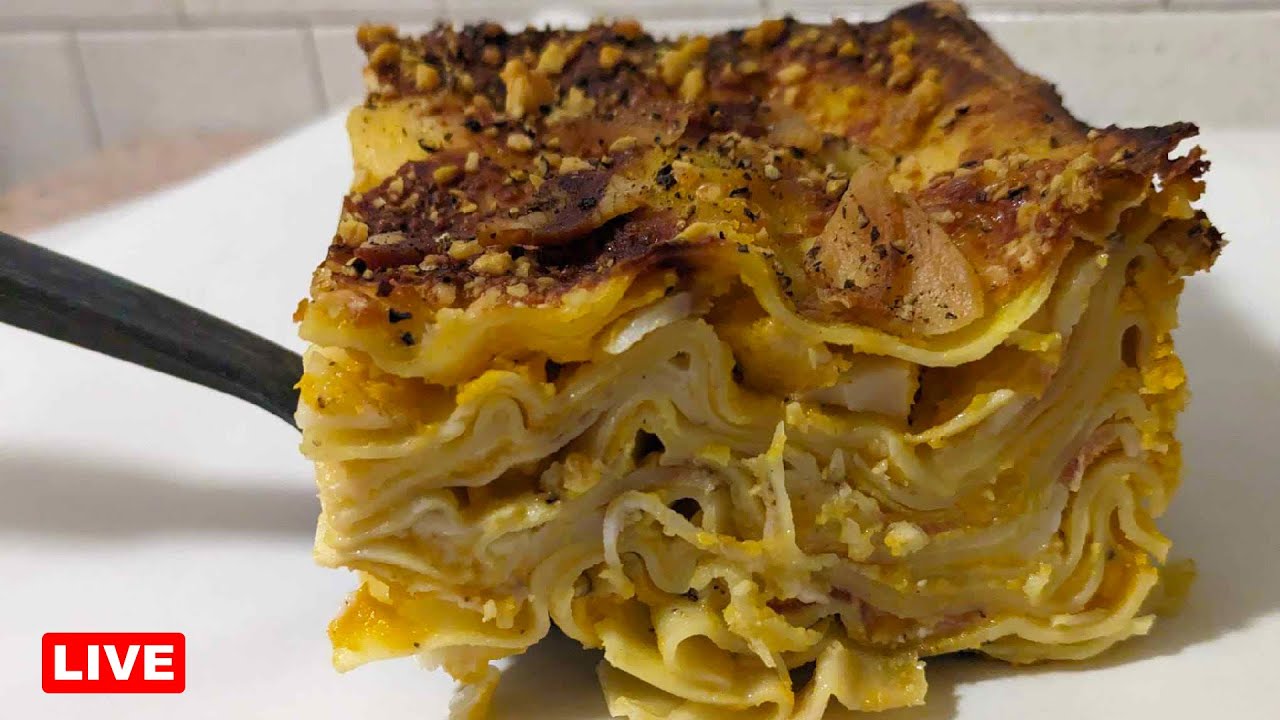 I'm making a GIANT LASAGNA - YouTube