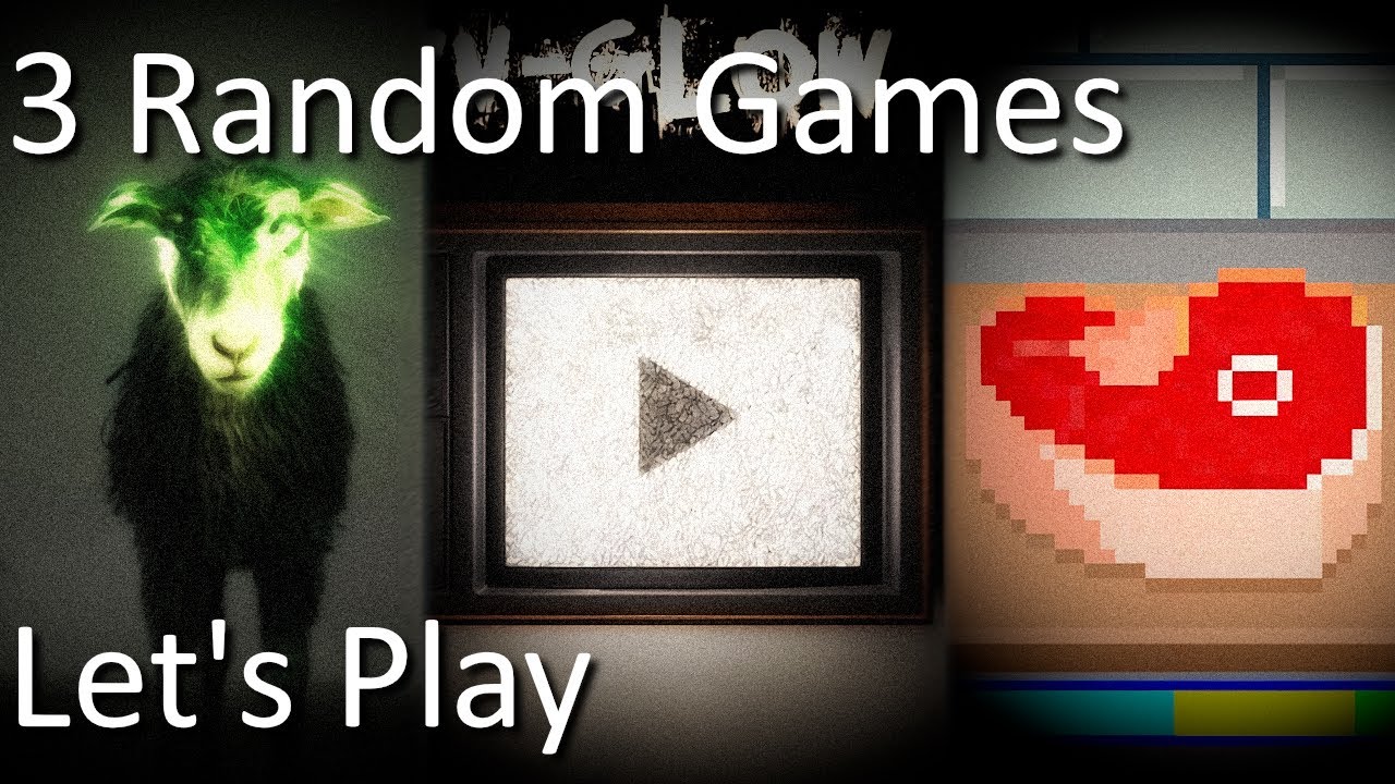3 Random Horror Games | The Black Lamb, TV-Glow, & Cooking for MAMA ...