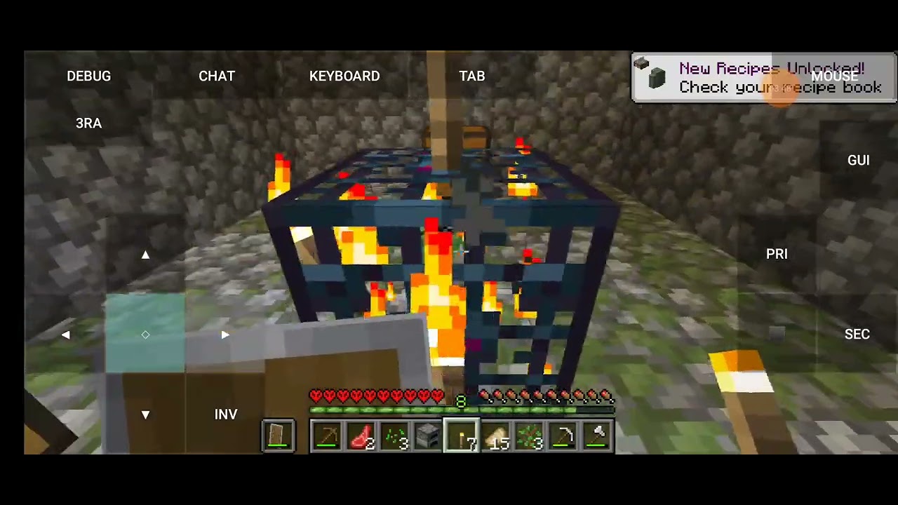 Minecraft java episodio 2 encontramos un spawner y full hierro? - YouTube