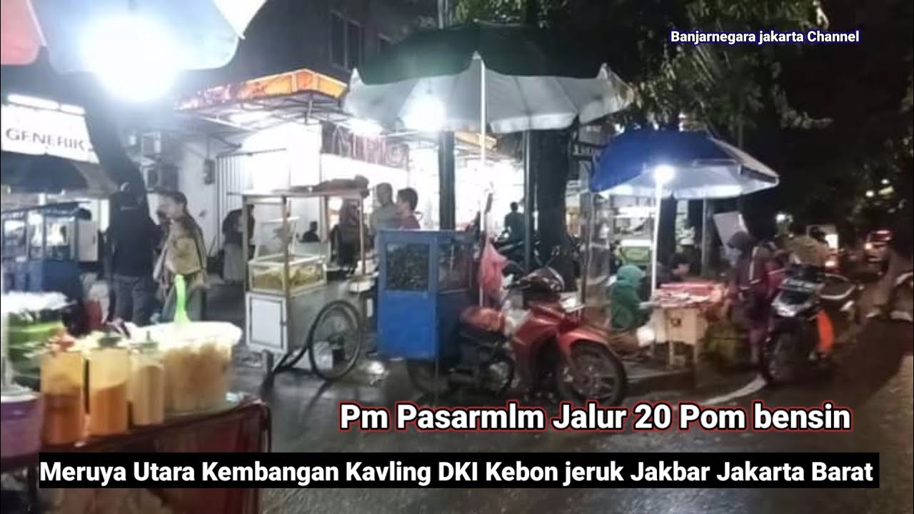 Jalan Jalan Menuju Pm Pasar MLM Meruya Utara Selatan Kebonjeruk Jakarta ...