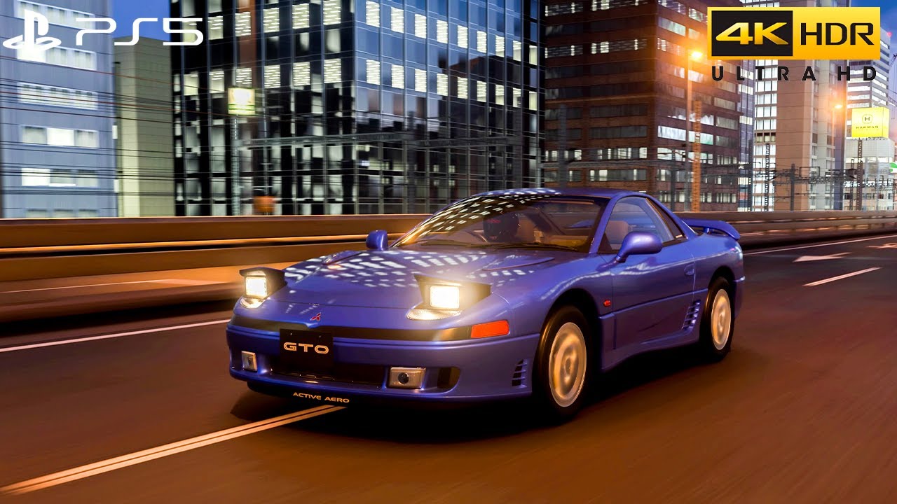 Gran Turismo 7: 1991 Mitsubishi GTO Twin Turbo Stock Build Gameplay No ...