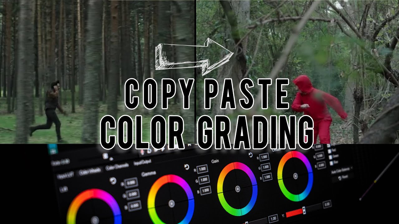 Cara Copy Paste color grading dari film/video #colorgrading # ...