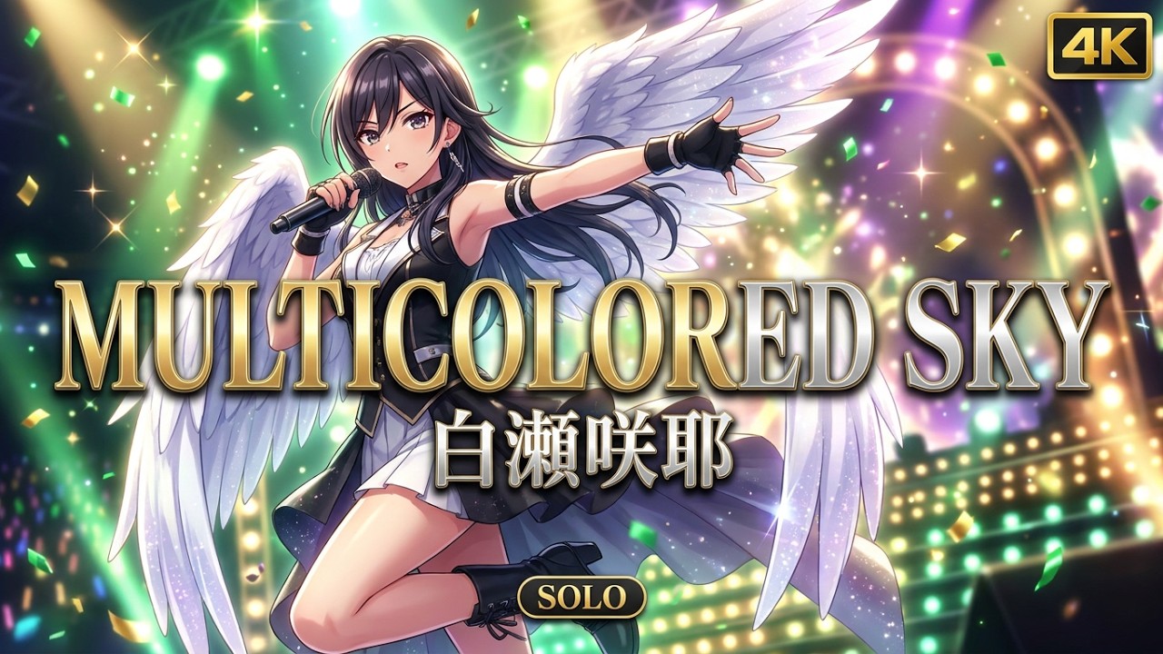 白瀬咲耶 Multicolored Sky (Sakuya Shirase) Solo - YouTube