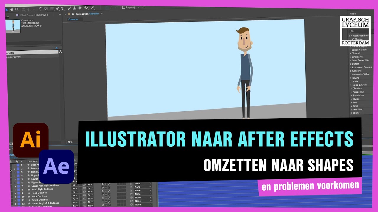 Animatie | Van Illustrator naar After Effects - YouTube