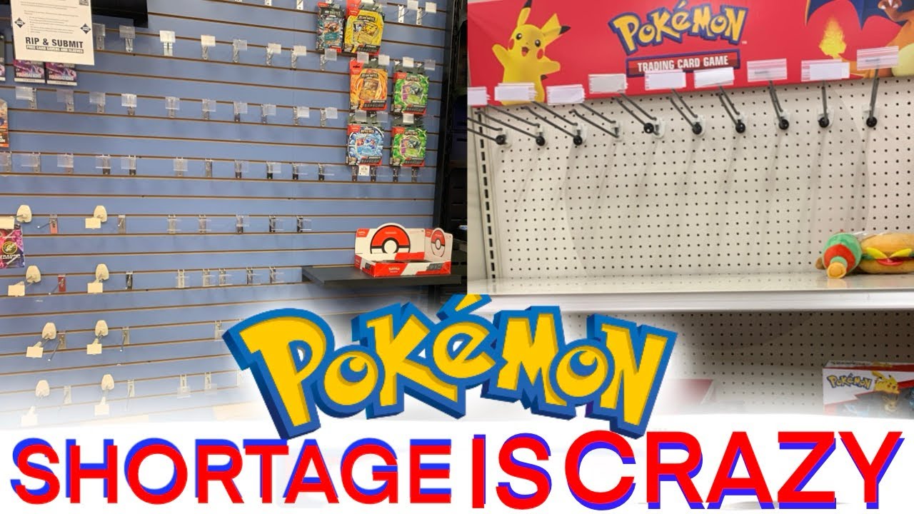 THIS POKEMON SHORTAGE IS *INSANE* Rambling about it and opening some ...