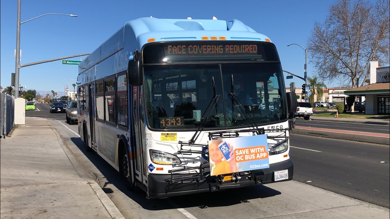 OCTA 2016 New Flyer XN40 #5758 - YouTube