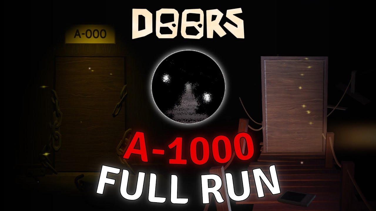DOORS - REACHING ROOM A-1000 | [Full Walkthrough] - No Commentary - YouTube