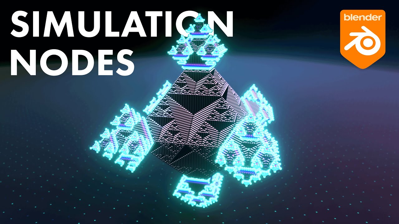 Fractal Animation Using Simulation Nodes Blender Tutorial Youtube 9138
