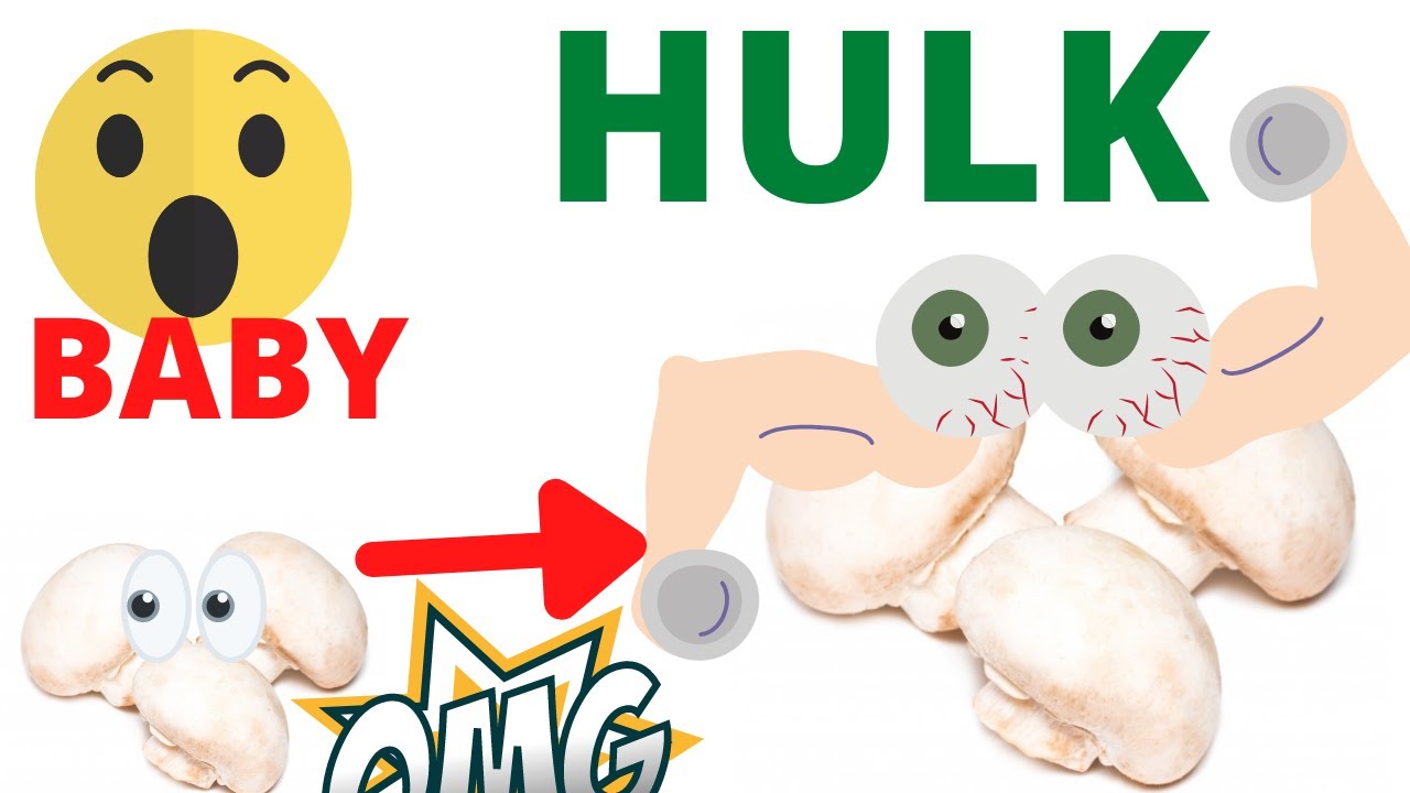 MUSHROOM !! BABY = HULK - YouTube