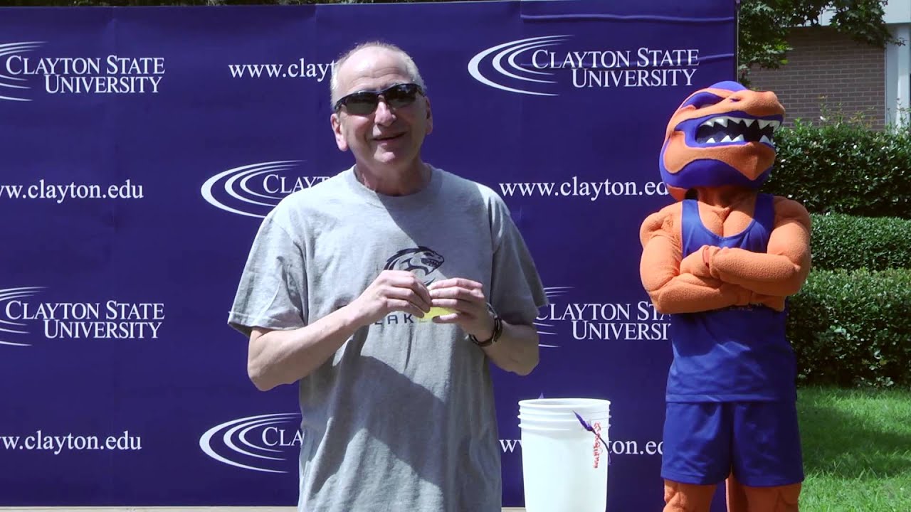 Clayton State University President Tim Hynes #ALSIceBucketChallenge ...