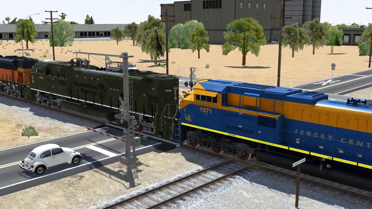 Railfanning On Run 8 Train Simulator ( Part 19 ) Foreign Power - YouTube