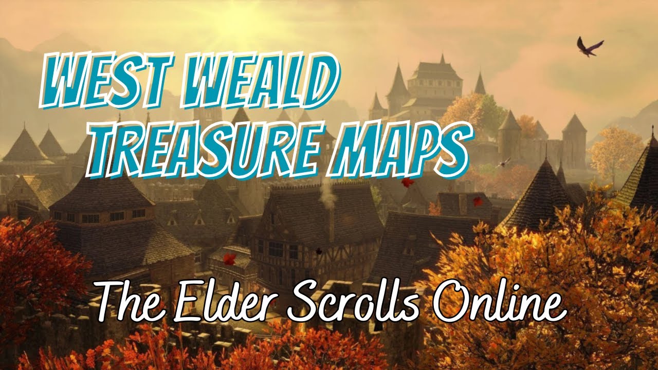 West Weald Treasure Maps | The Elder Scrolls Online (ESO) - YouTube