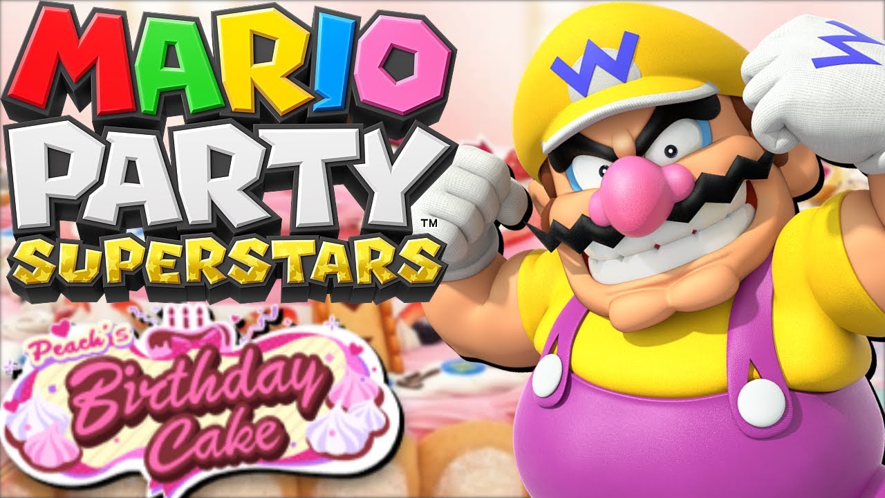 Mario Party Superstars | Peach's Birthday Cake w/ Wario - Shiruetto ...