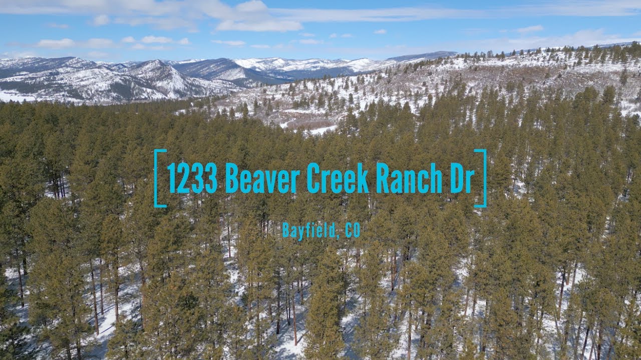 1233 Beaver Creek Ranch Dr, Bayfield CO - YouTube