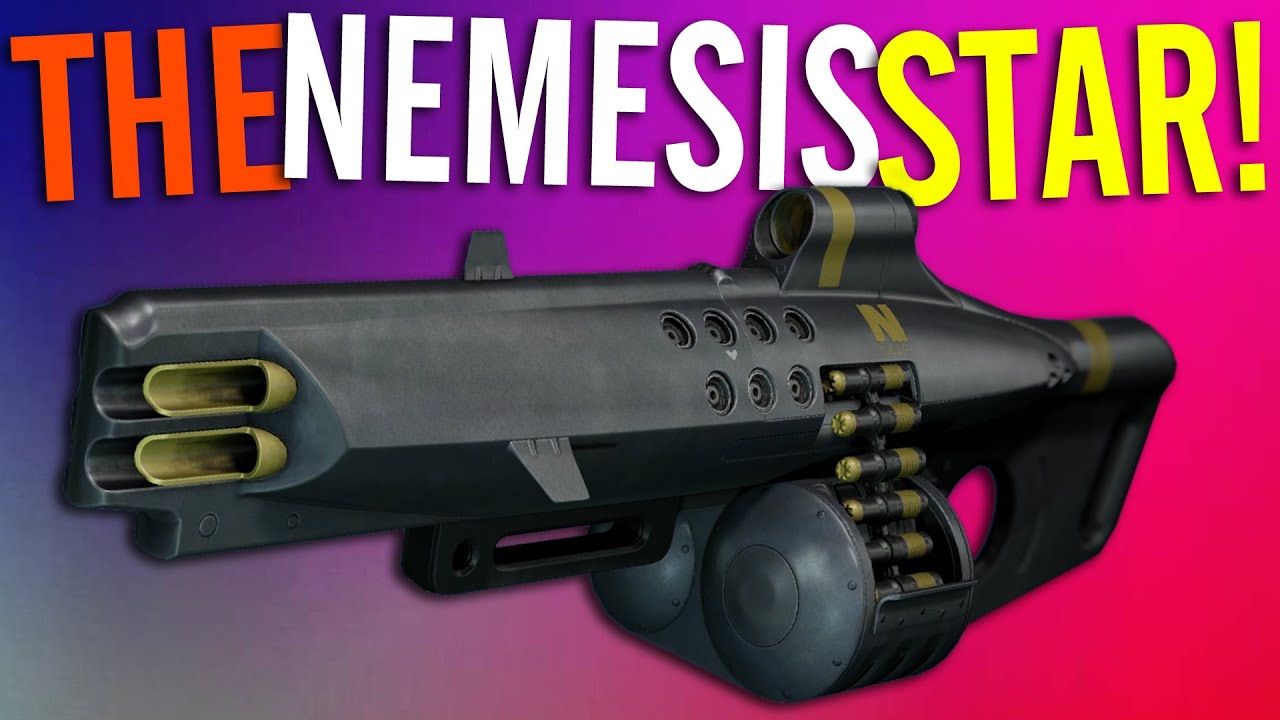 Destiny MUST HAVE EXOTIC WEAPON! Nemesis Star - Exotic Machine Gun ...