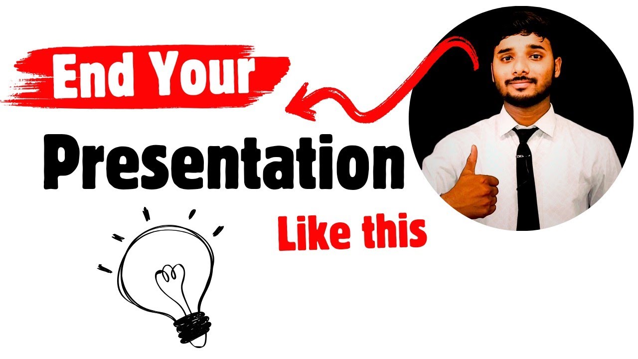 How to end presentations? | Presentation Tips in English | Presentation ...