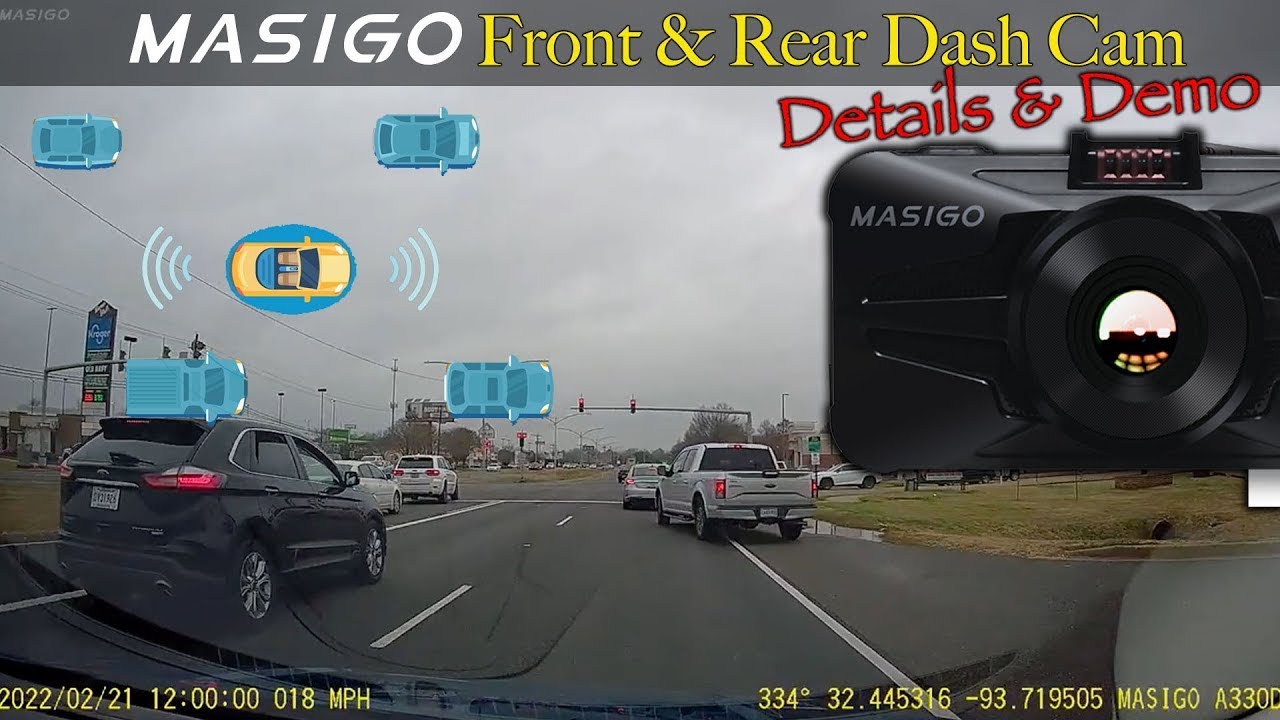 Masgio Dashcam Review And Demonstration - YouTube