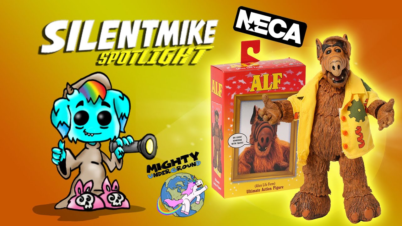ALF - Ultimate Action-Figure - NECA - Silent Mike Spotlight - YouTube