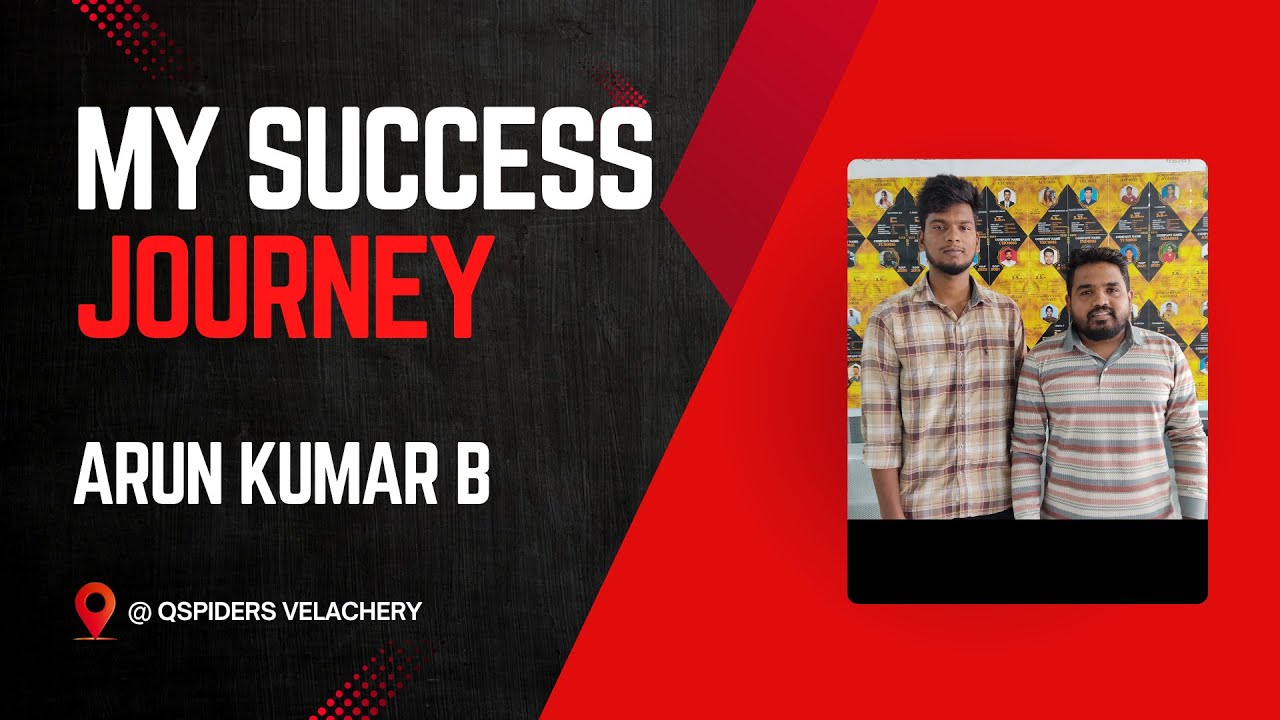 Congratulations, Mr. Arun Kumar B, for getting placed as a Java Developer - YouTube