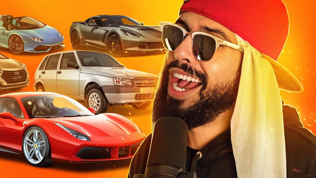 RAP COM 30 NOMES DE CARROS - YouTube