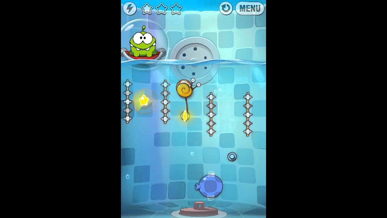 Cut The Rope Experiments 5-10 Bath Time Walkthrough / Solution Level ...