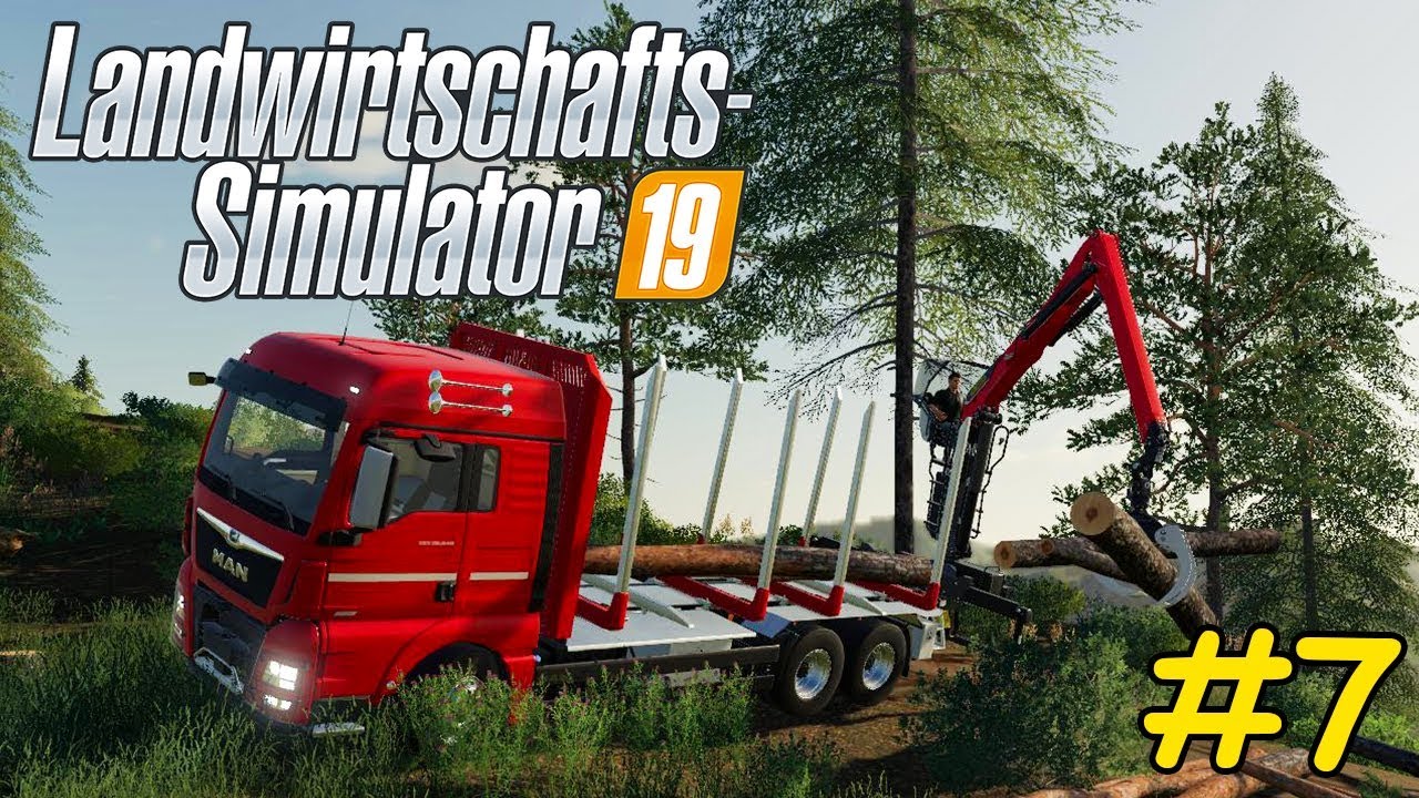 LS19 FORSTWIRTSCHAFT #7 - CHAOS im WALD - LKW am ABHANG ...