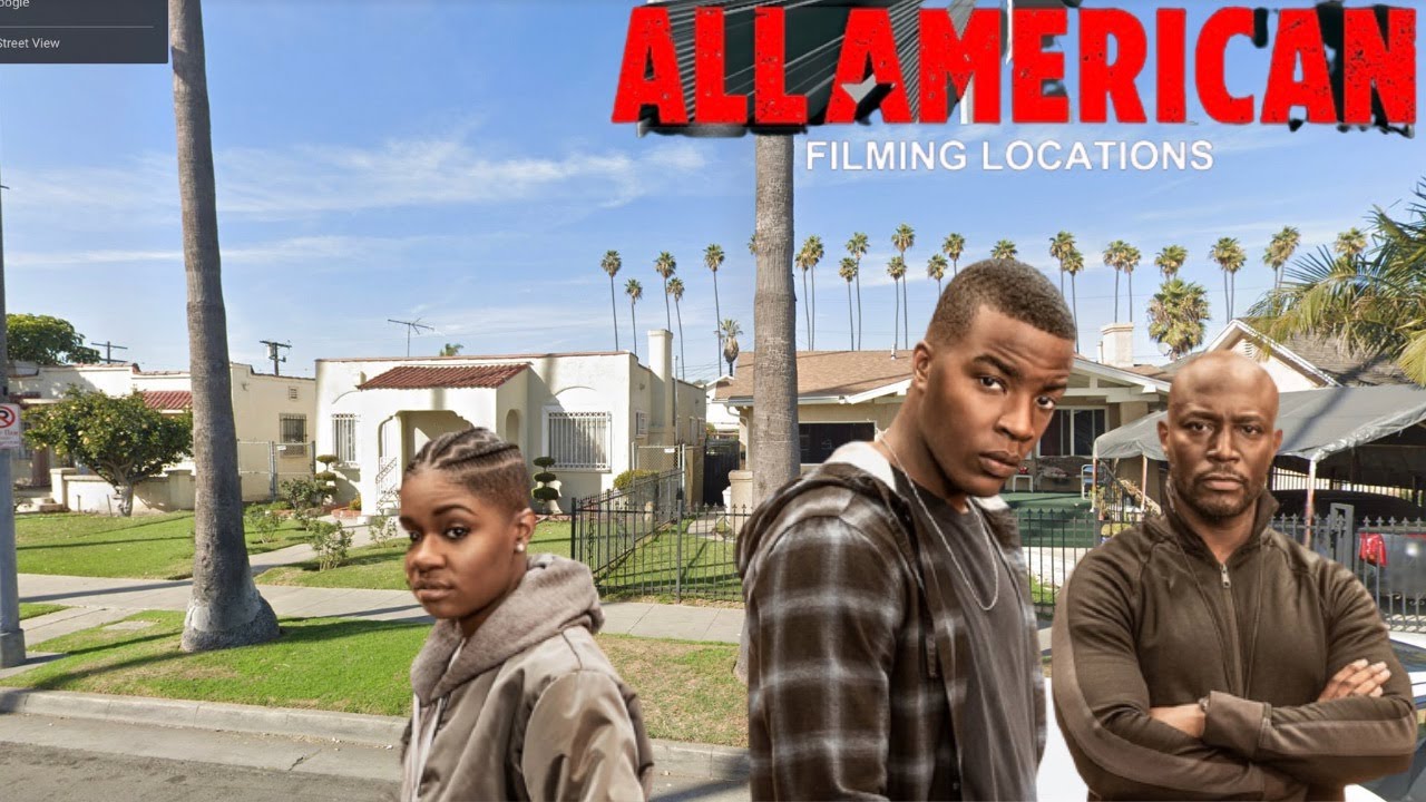 All American TV series filming locations - YouTube