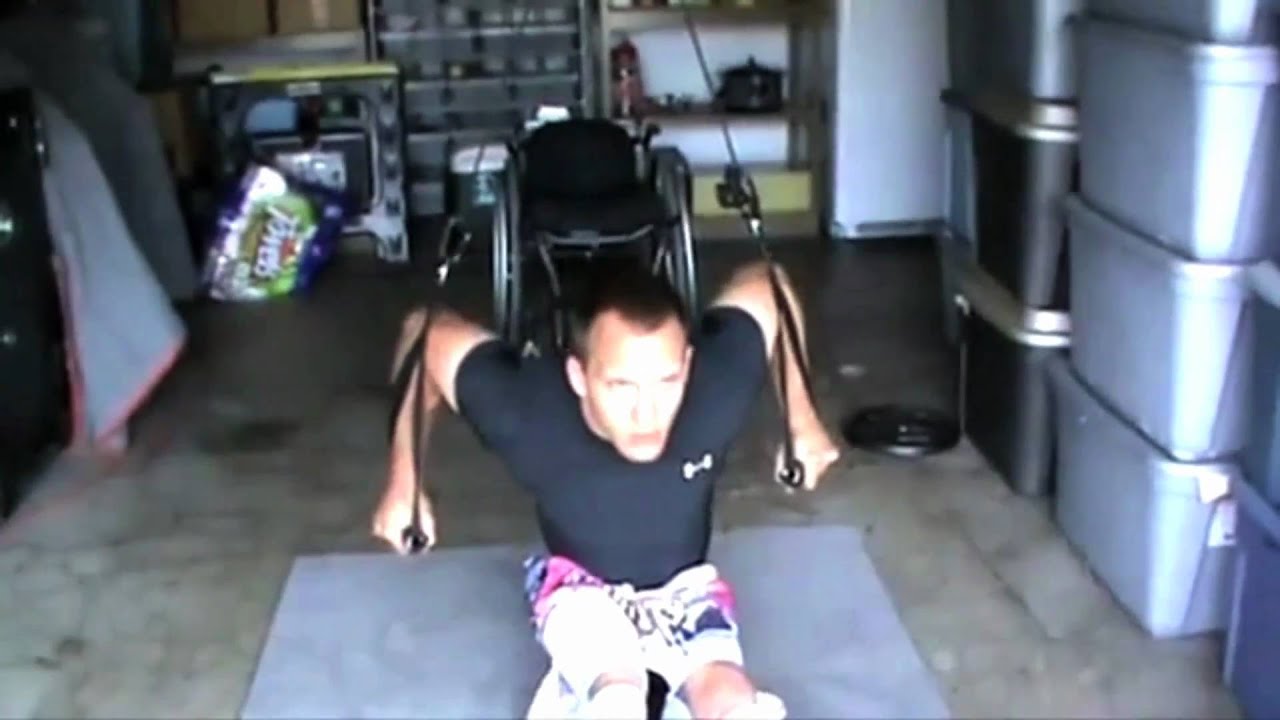 Persons With Disabilities Exercise Equipment -- War Machine - YouTube