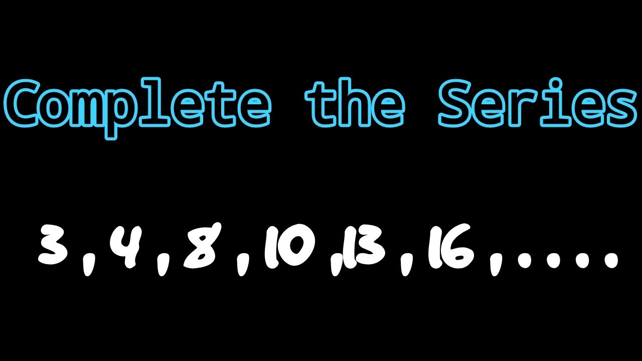 Complete the numbers series || Number Series Reasoning Tricks || Short ...